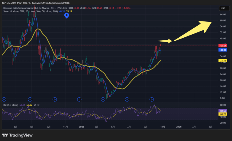 【SOXL】11月の株価見通しと戦略：AI半導体の再上昇なるか | 株ちゃん投資情報