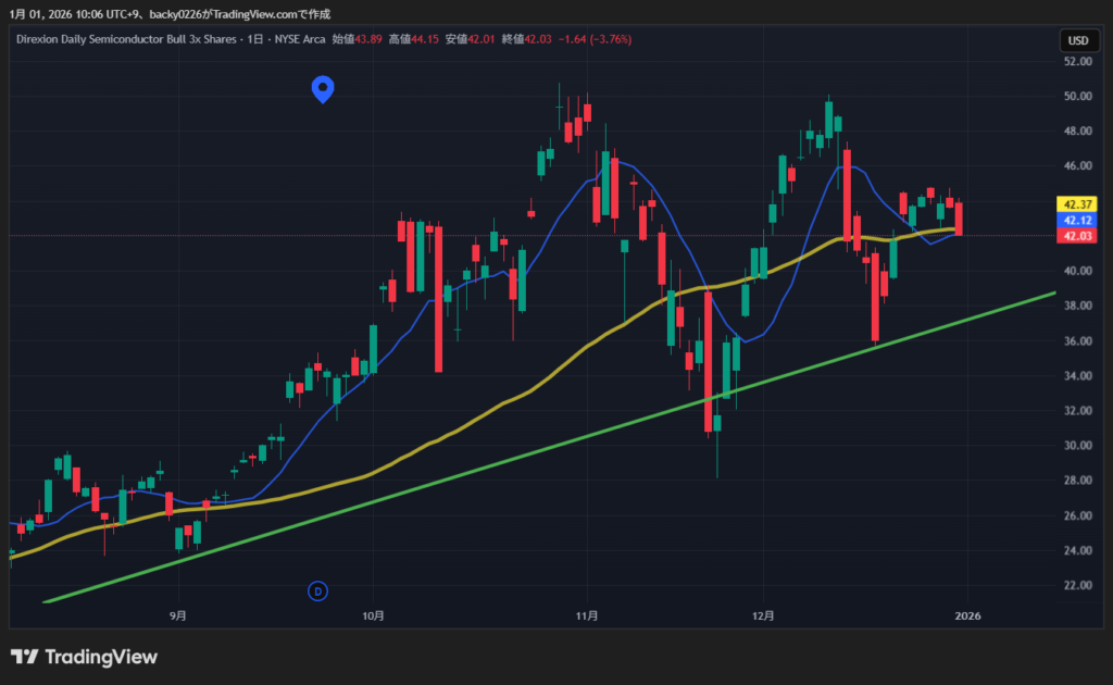 SOXL大幅上昇と今後の見通し_11/27 | 株ちゃん投資情報